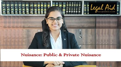 LAT LAW OF TORTS 08 Nuisance Public Private Nuisance YouTube
