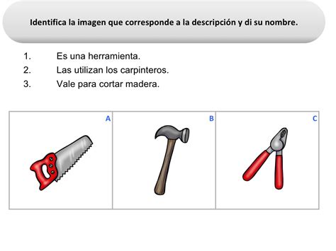 Trabajamos las descripciones con premisas sencillas6 Orientación