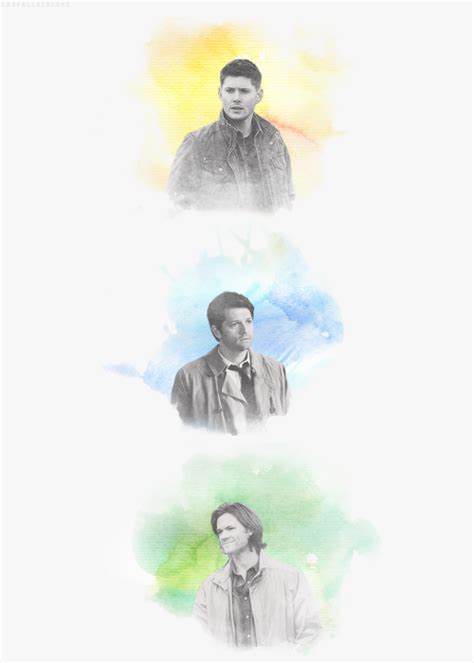 Sam Dean And Castiel Supernatural Fan Art 36446385 Fanpop