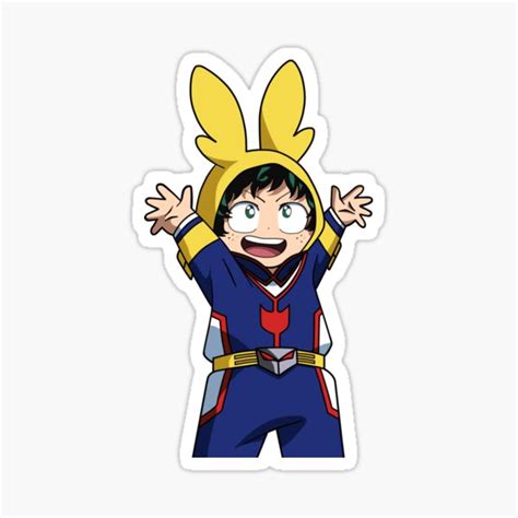 Izuku Sticker For Sale By Akumanosoul Redbubble