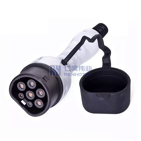 Iec 62196 2 Type 2 Plug Ac Charge Port 16a 250v Connector Single Phase Ev Car For Vehicle End