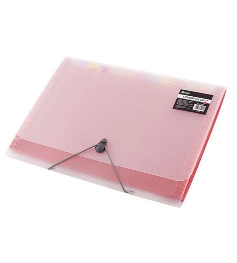 A4 Kansio 12 Lokeroa Punainen D Rect Cdon