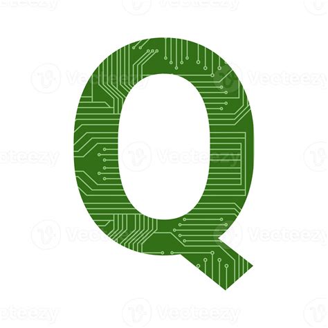 Modern Letter Alphabet Processor Printed Circuit Board Chip 22380232 Png