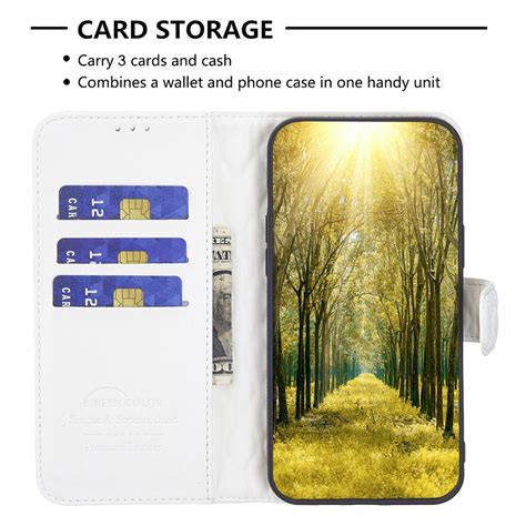For Samsung Galaxy A15 Diamond Lattice Wallet Flip Leather Phone Case