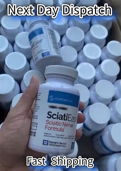 Sciatiease Labs Sciati Ease Sciatic Nerve Formula 120 Capsules New Exp 06 27 Ebay