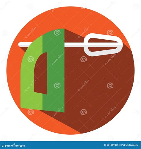 Electric Hand Mixer Icon Stock Vector Illustration Of Cooking 261069085