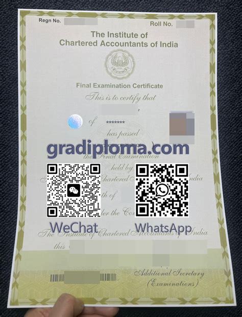 Buy Icai Certificate Where To Get Icai Certificate Online