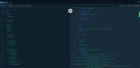 Graphql Issue With Bookshelf Operator Undefined Is Not Permitted · Issue 2396 · Strapistrapi