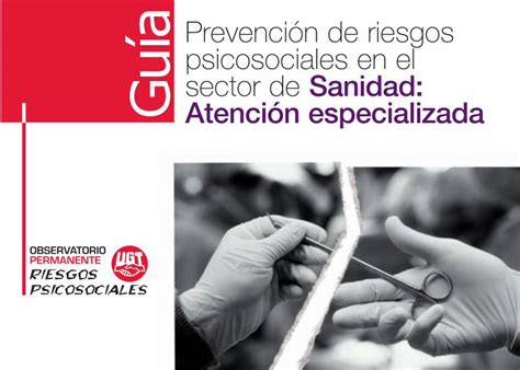 Pdf Prevención De Riesgos Psicosociales En El Sector Portal
