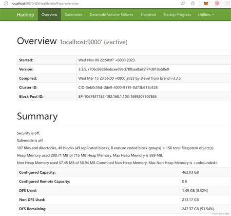 在windows 10上安装单机版的hadoop 335清华大学镜像 Hadoop Csdn博客