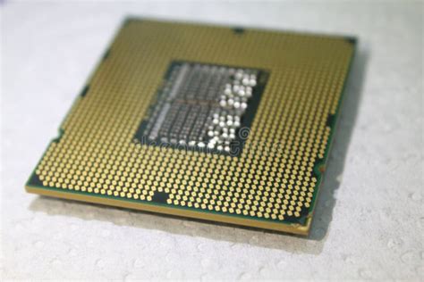 Intel Processor Cpu Close Up For Computer Stock Image Image Of Abacus Connection