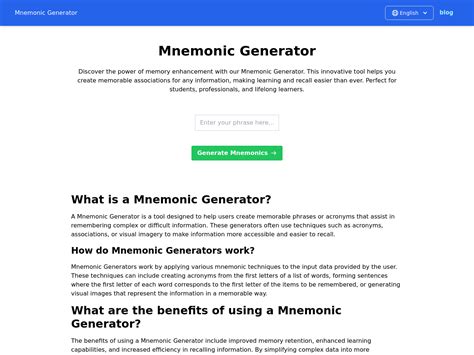Mnemonic Generator 助记词生成器使用评测分享 Ai神器集