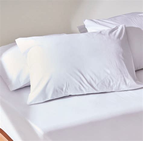 White Fitted Sheet Percale Queen Efreshli