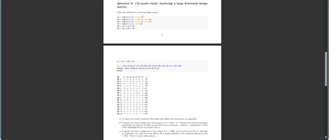 Solved Question 3 12 Marks Total Analyzing A Large