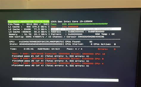 Just Did A Memtest86 Test And Am Unsure Of The Result Rcomputers