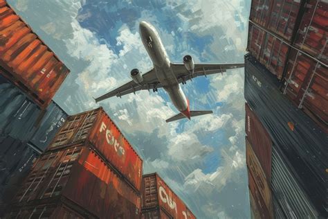 Plane Flying Container Architecture Aircraft Free Photo Illustration