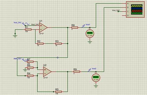 Operational Amplifier Op Amp Comparator Proteus Circuit Simulation Bilarasa