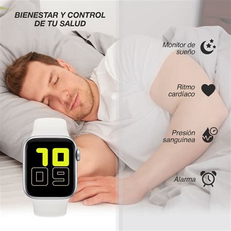 Atletis Smartwatch Reloj Inteligente T500 Blanco