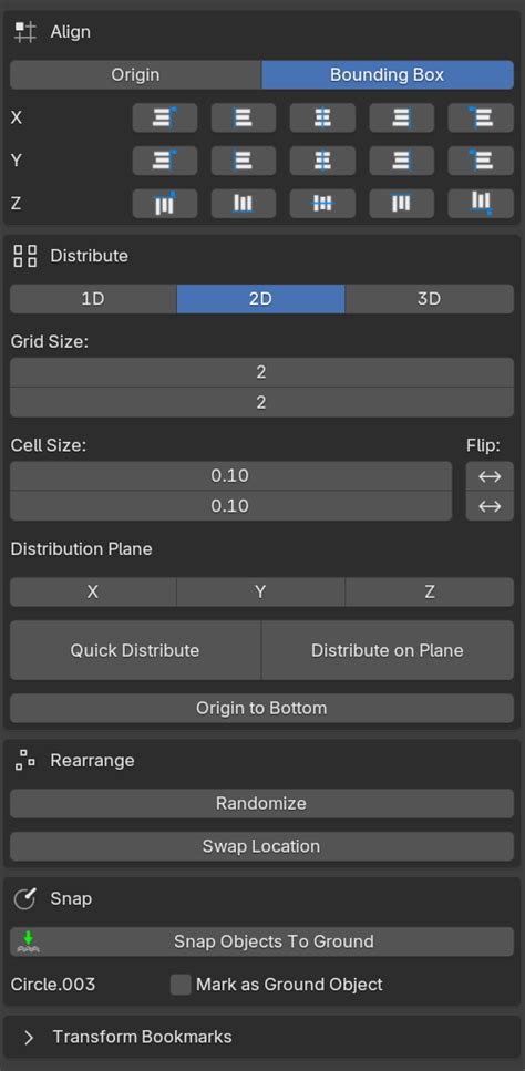 Align And Distribute Superhive Formerly Blender Market