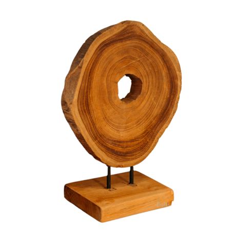 Wood Slice Sculpture Springlights