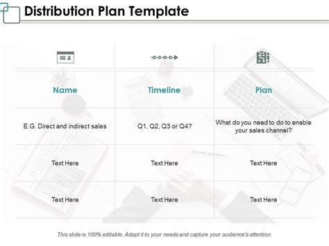 Distribution Plan Template Ppt Powerpoint Presentation Pictures Deck