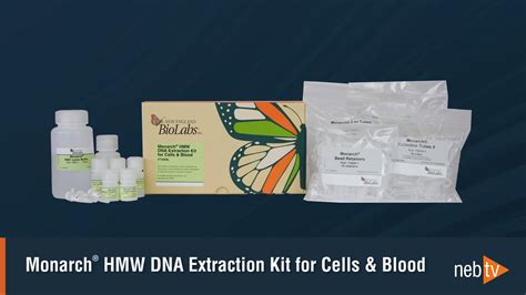 Monarch® Hmw Dna Extraction Kit For Cells And Blood Neb