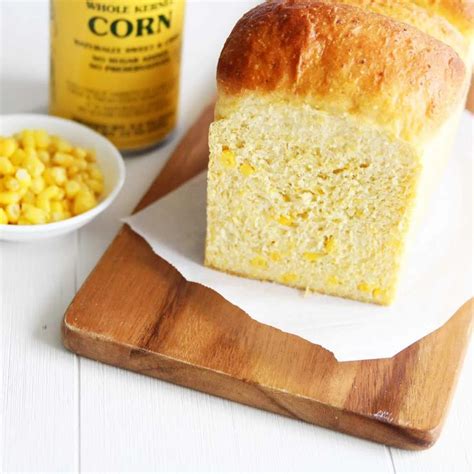 Yeasted Cornbread Recipe Vegan Sandwich Bread Made With Canned Corn