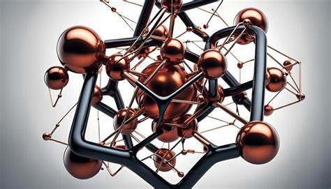 Abstract Molecular Structures Premium Ai Generated Image