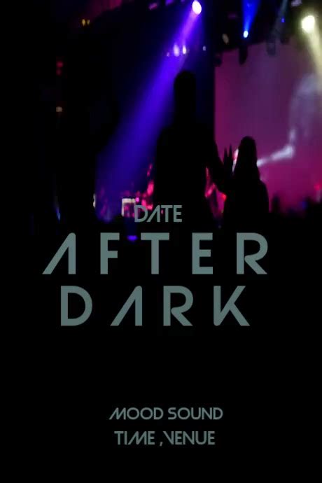 Night Out Party Template Postermywall