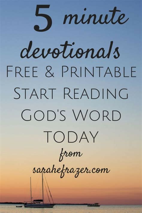 Short Bible Devotions Online