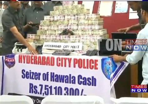 Ahead Of Telangana Polls Hyderabad Cops Bust Hawala Racket Cash Worth