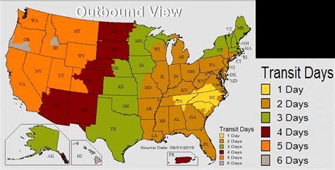 Ups Ground Transportation Map Transport Informations Lane