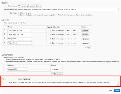 Create Custom Reports Apigee Edge Apigee Docs