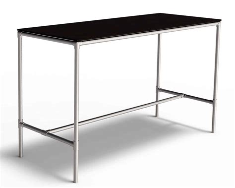 Share Bar Height Table Galvanised Frame Gyro Tables For