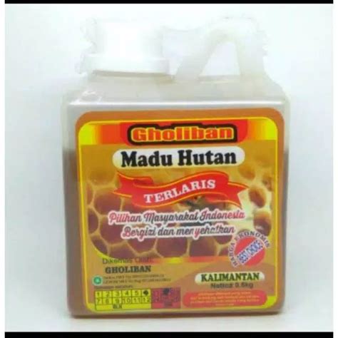 Jual Madu Hutan Gholiban Kalimantan 1 2 Kg Original Madu Dengan