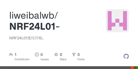 Github Liweibalwbnrf24l01 Nrf24l01无线传输。