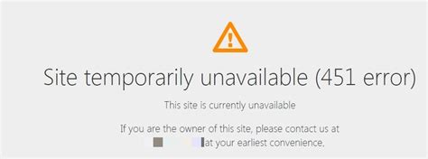 The Newly Published 451 Status Code Will Warn You When A Page Isnt Available Because Of