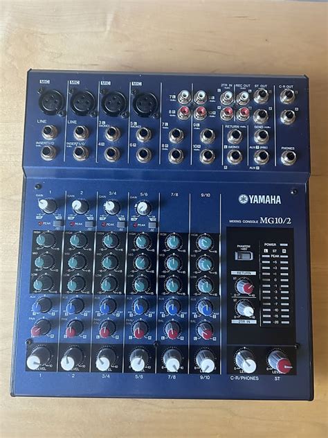 Yamaha Mg102 Mixer Reverb