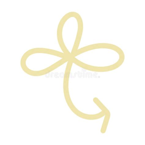 Cute Arrow Element Vector Illustration Stock Vector Illustration Of Simple Background 252795858