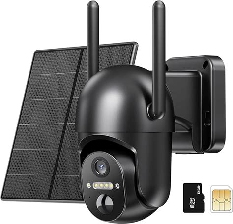 Amazon SEHMUA No WiFi LTE Cellular Security Camera Outdoor Solar