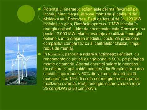 Ppt Surse Alternative De Energie Modalitate De Protejare A