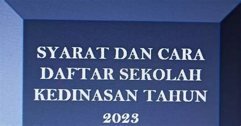 BARU SYARAT DAN CARA DAFTAR SEKOLAH KEDINASAN TAHUN 2023 Wahyudiansyah
