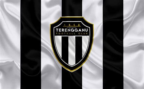 Download Wallpapers Terengganu Fc 4k Logo Malaysia Super League Football Soccer Black