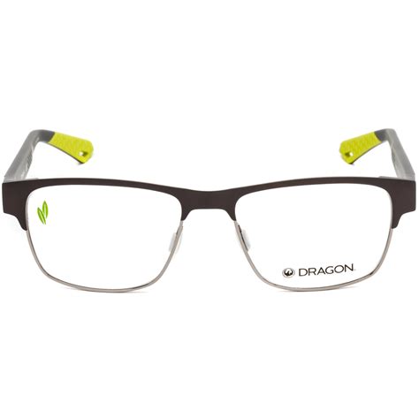 Dragon Mens Grey Square Eyeglass Frames Dr500202054