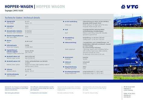 Pdf Hopper Wagen Hopper Wagon Technische Nderungen