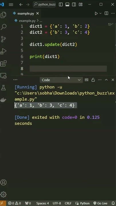 3 Ways To Merge Two Dictionaries Python Learn Pythonlearning