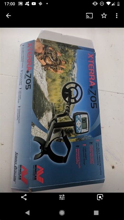 Minelab Xterra 705 metal detector | in Airdrie, North Lanarkshire | Gumtree