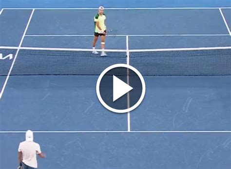 WATCH Cazaux Upsets Rune At The Australian Open With This Incredible