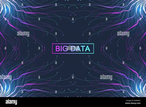 Big Data Complex Graphic Abstract Background Communication Perspective Backdrop Visualization
