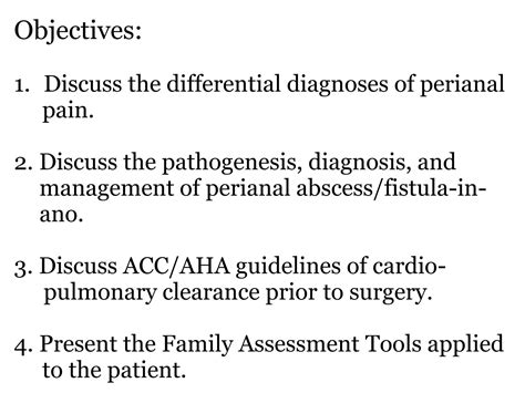 Solution 161585799 Presentation Perianal Abscess Ppt Studypool